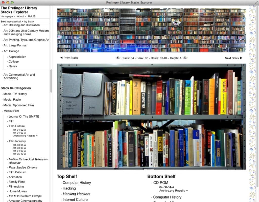 Introducing the Stacks Explorer – Prelinger Library